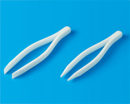 - TGK - 東京硝子器械 TryWinZ / PTFEピンセット 先細 150mm