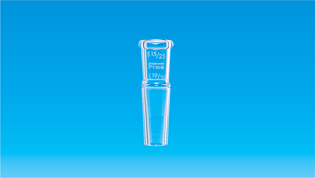 - TGK - 東京硝子器械 TryWinZ / Fine透明共通摺合径違管 縮小用 上部メス29/42 下部オス45/50