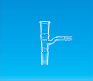 - TGK - 東京硝子器械 TryWinZ / Fine透明共通摺合連結管 吸引口φ8付 上部メス19/38 下部オス29/42