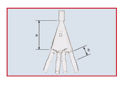 - TGK - 東京硝子器械 TryWinZ / 柴田科学 SPC分岐管 4本足 SPC15-15 60X20 030860-015