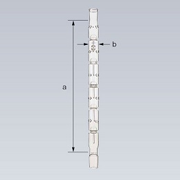 - TGK - 東京硝子器械 TryWinZ / 柴田科学 SPC分留管 スニーダー SPC19-24 210mm 030810-19243