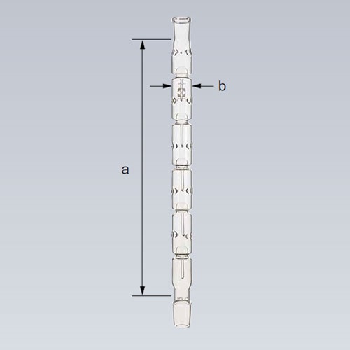- TGK - 東京硝子器械 TryWinZ / 柴田科学 SPC分留管 スニーダー SPC19-24 210mm 030810-19243