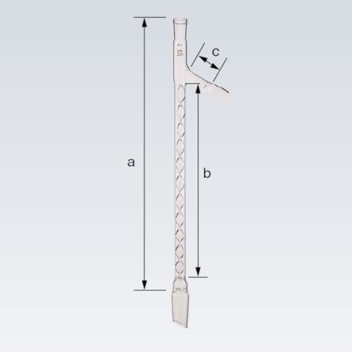 - TGK - 東京硝子器械 TryWinZ / 柴田科学 SPC分留管 ヘンペル SPC15-15-15 030770-15200