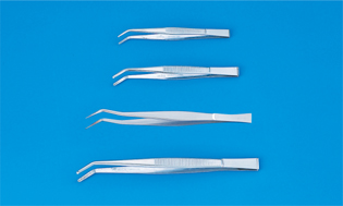 - TGK - 東京硝子器械 TryWinZ / ピンセット 歯科型曲 SUS420J2 全長161mm