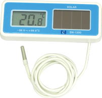 - TGK - 東京硝子器械 TryWinZ / ソーラーデジタル温度計 SN-1200
