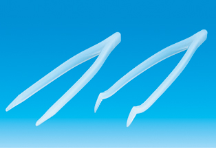 - TGK - 東京硝子器械 TryWinZ / ETFE ピンセット 150mm 先曲り F-5026-002